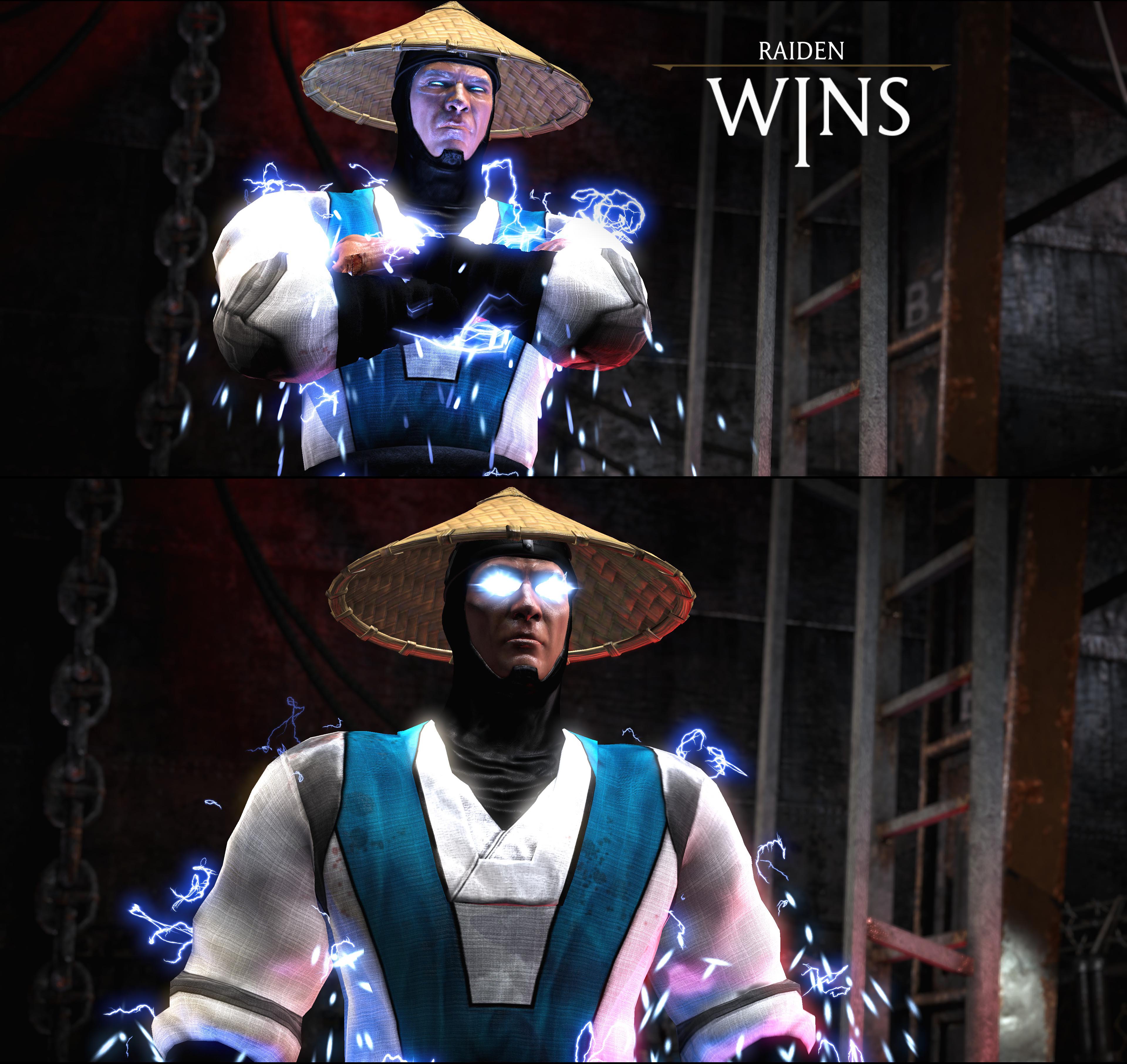 Скачать Mortal Kombat X "SKIN RAIDEN MK4 Update (By OmegaMathauS)" - Скины