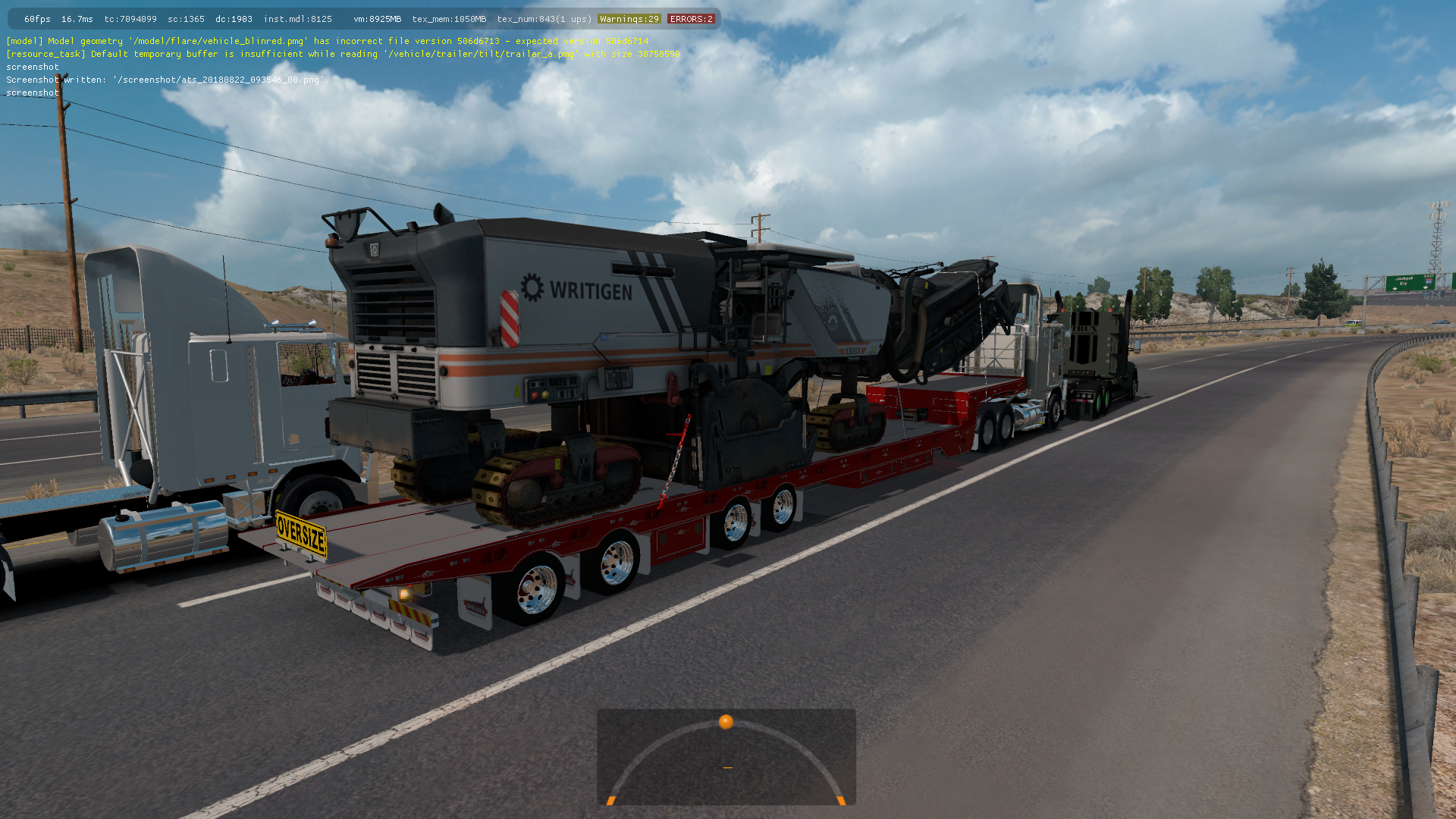 Скачать American Truck Simulator "Тяжёлые негабаритные трейлеры Drake ...