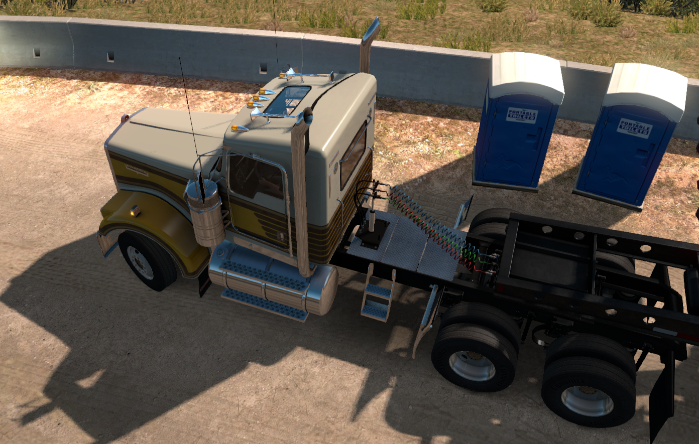 Скачать Euro Truck Simulator 2 "Грузовик MACK F700" [1.46] {FuNYash} - Исправление ошибок