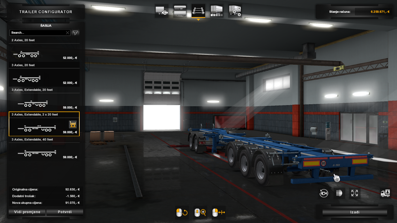 Скачать Euro Truck Simulator 2 "SCS Rigid trailers by Teklic v1.2 ETS2 ...