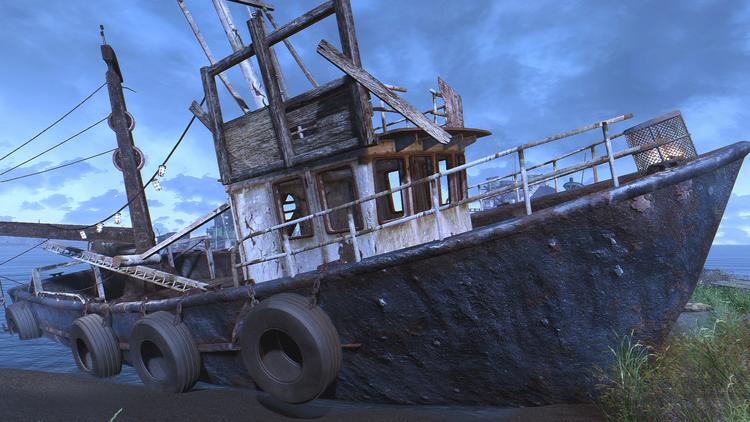 Скачать Fallout 4 "Boats HQ - Текстуры лодок и кораблей высокого ...