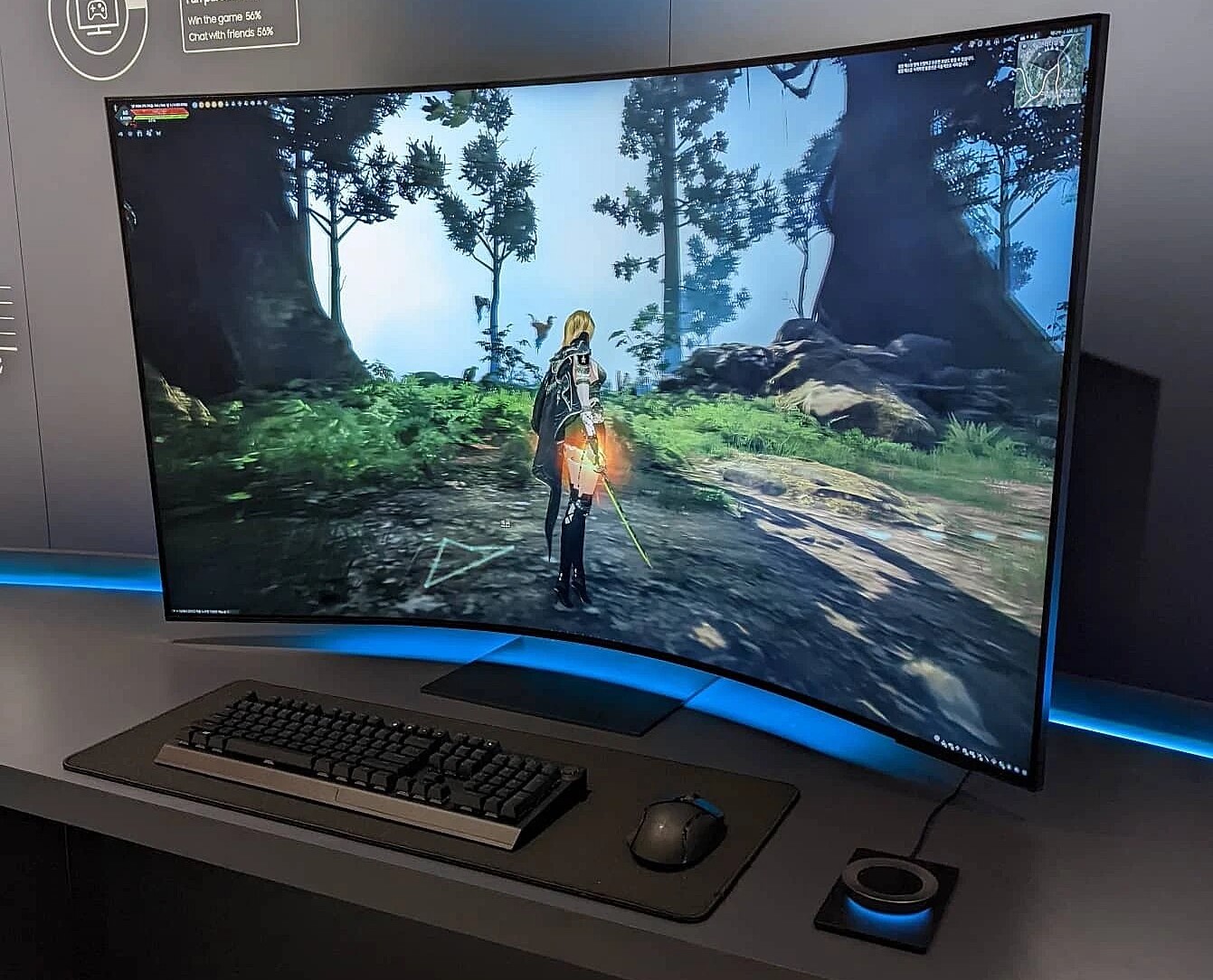 Samsung показала Odyssey Ark. Это самый большой изогнутый монитор в мире