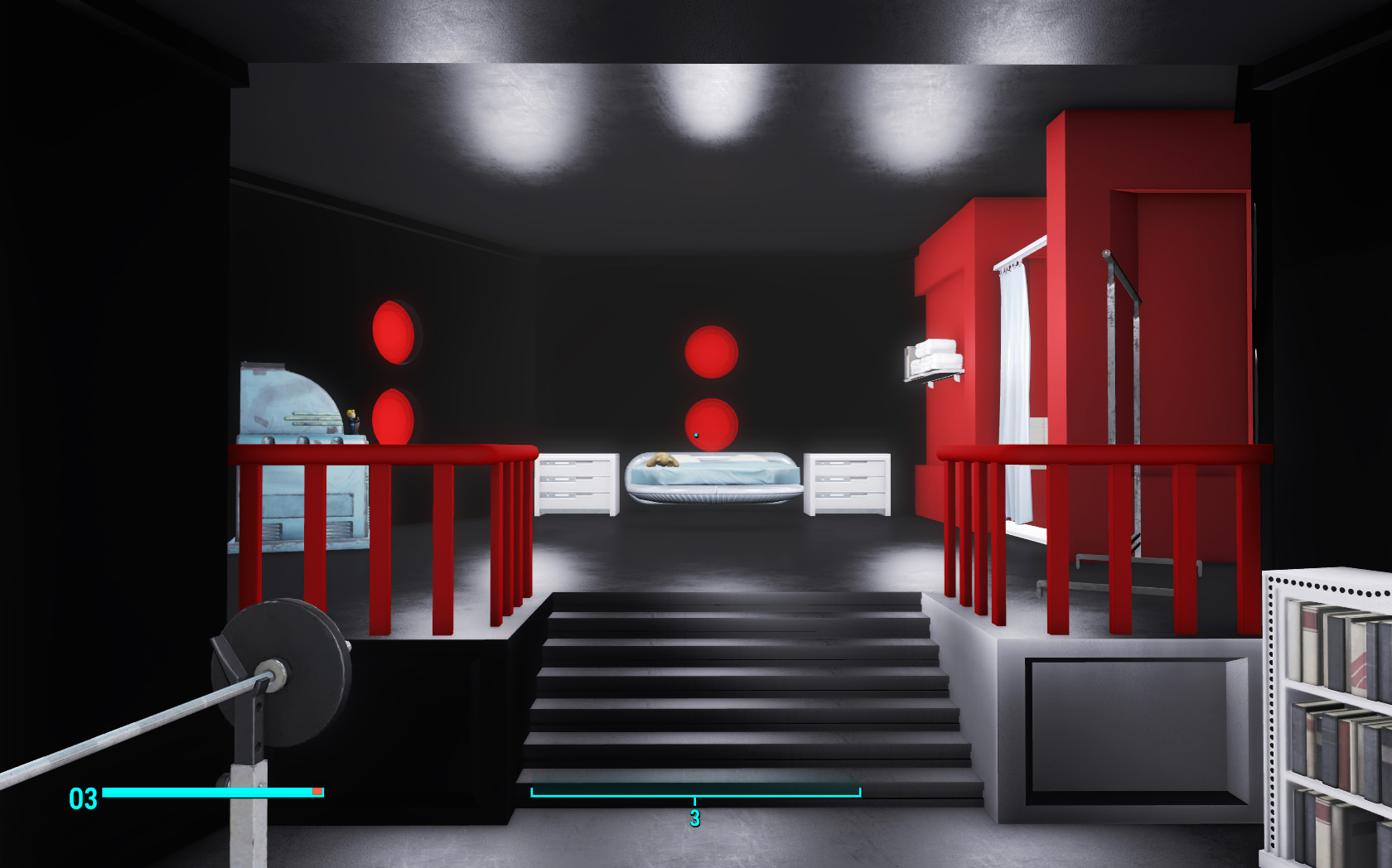 Скачать Fallout 4 "TARDIS BLACK AND RED" - Геймплей