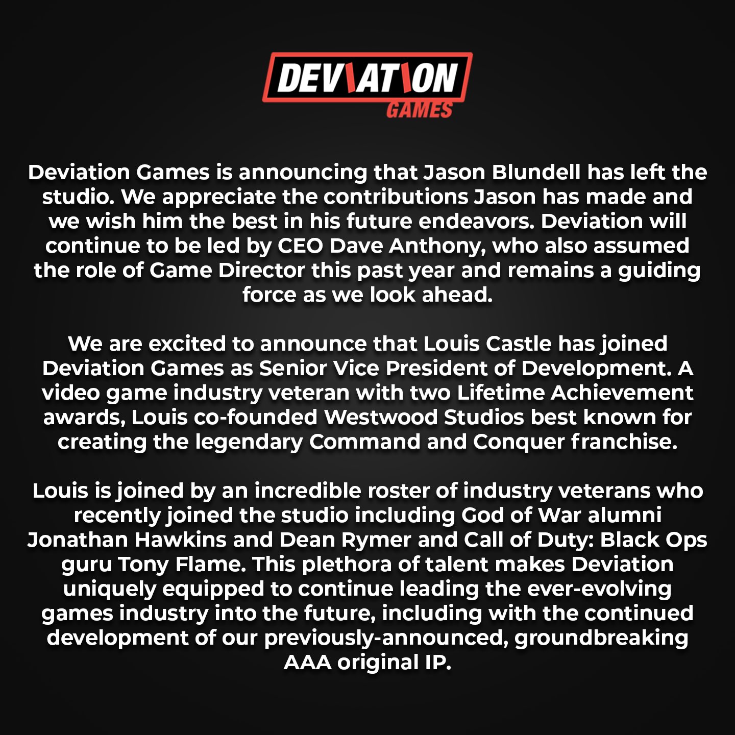 Ведущий геймдизайнер Black Ops 4 и Cold War покидает студию Deviation Games спустя два года ...