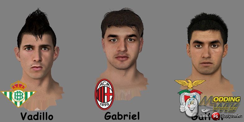 Скачать FIFA 13 "Faces pack v.2 by Art1k" - Модели