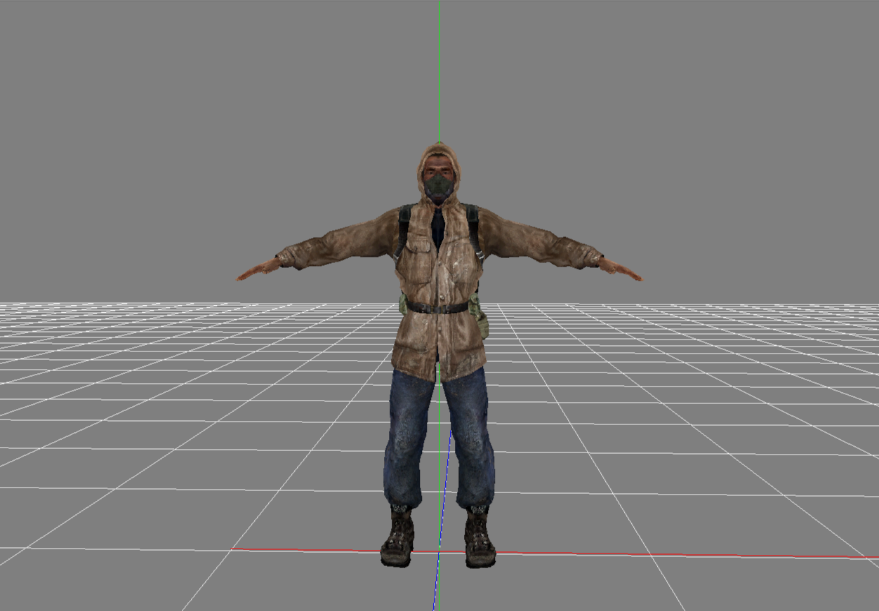 Скачать S.T.A.L.K.E.R.: Shadow of Chernobyl "Ванильные модели сталкеров ...