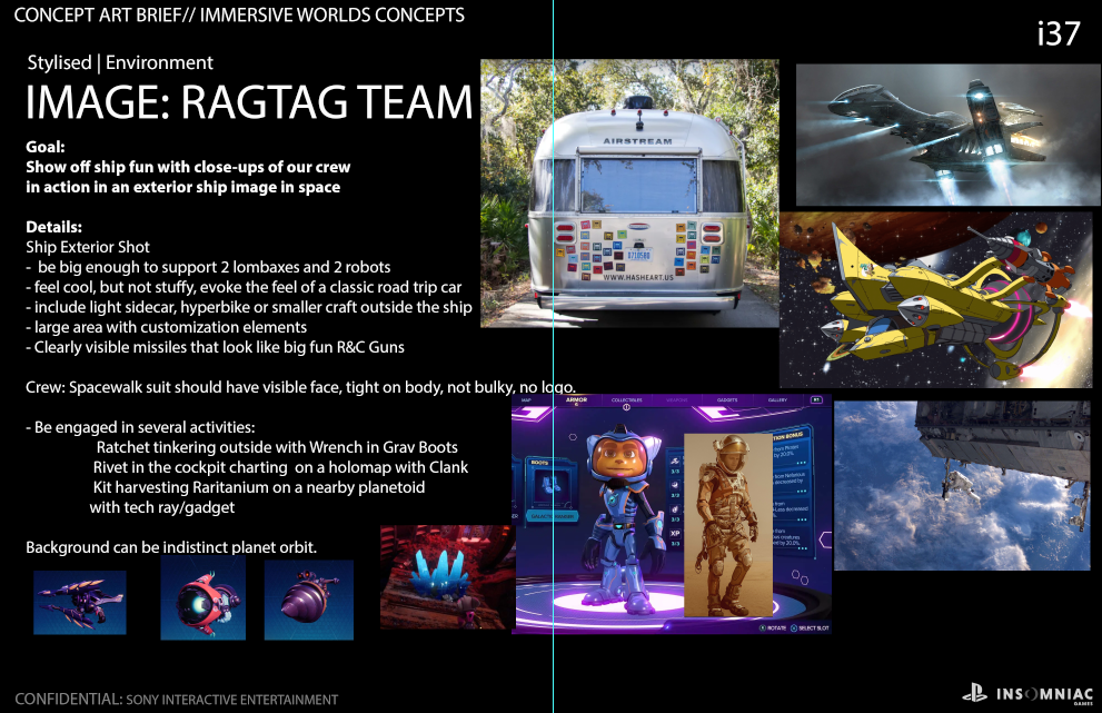 В сеть утекли концепт-арты и сценарий новой части Ratchet & Clank