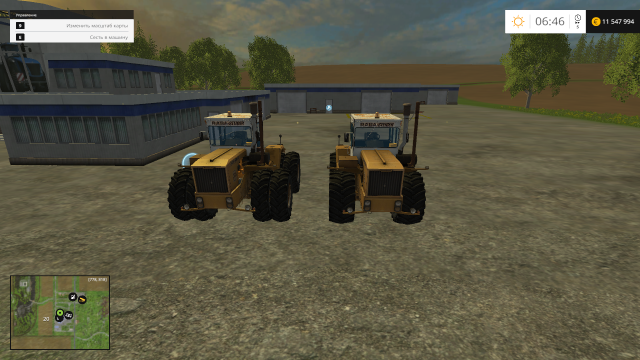 Скачать Farming Simulator 15 "Raba Steiger 250 v 1.0" - Геймплей