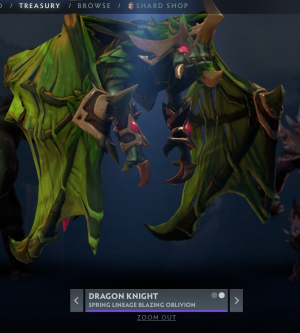 В Dota 2 вышла сокровищница DPC 2022 Spring Lineage Treasure