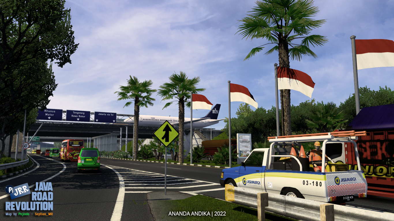 Скачать Euro Truck Simulator 2 "Карта Индонезии Java Road Revolution ...