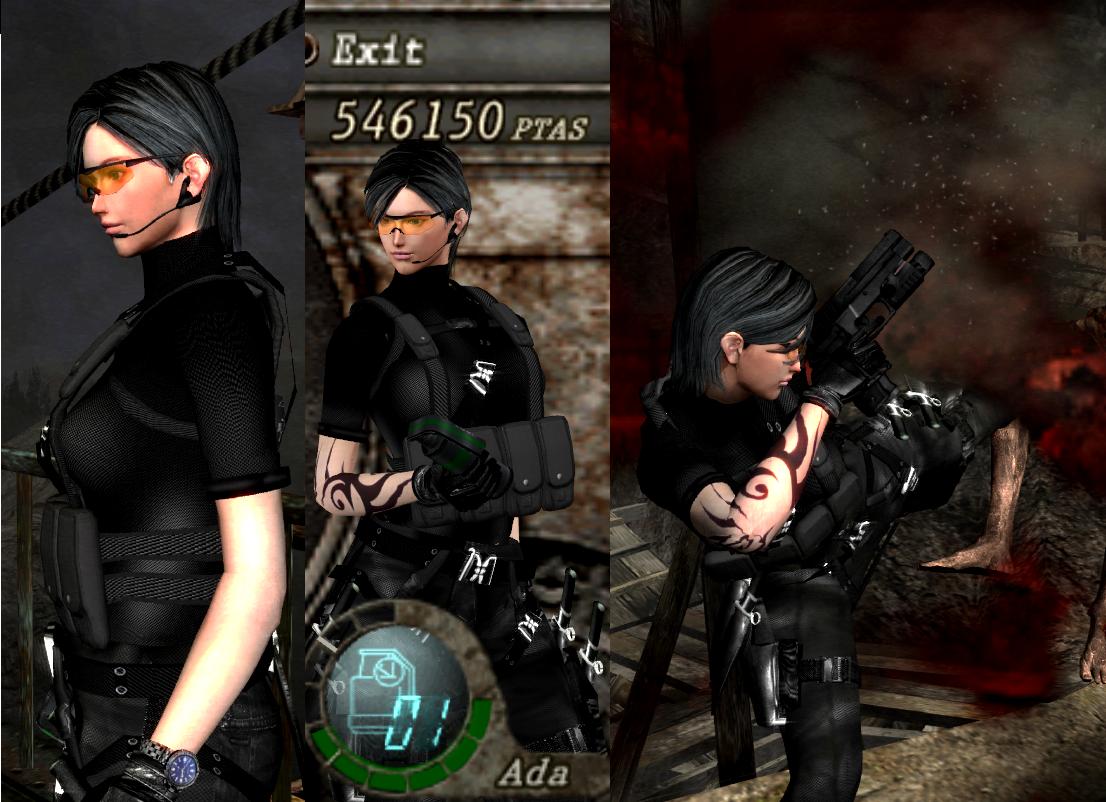 Скачать Resident Evil 4 "Military suit Ada" - Геймплей