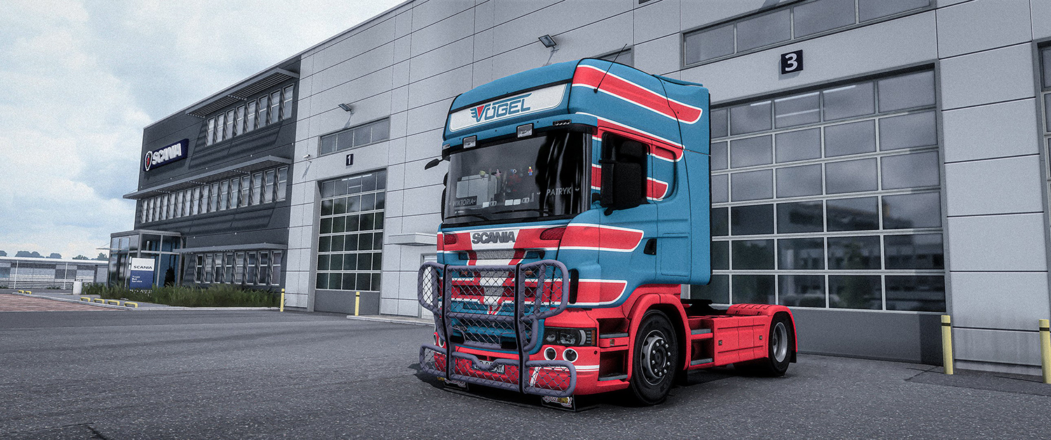 Скачать Euro Truck Simulator 2 "Грузовик Scania R500 Custom" [1.49 ...