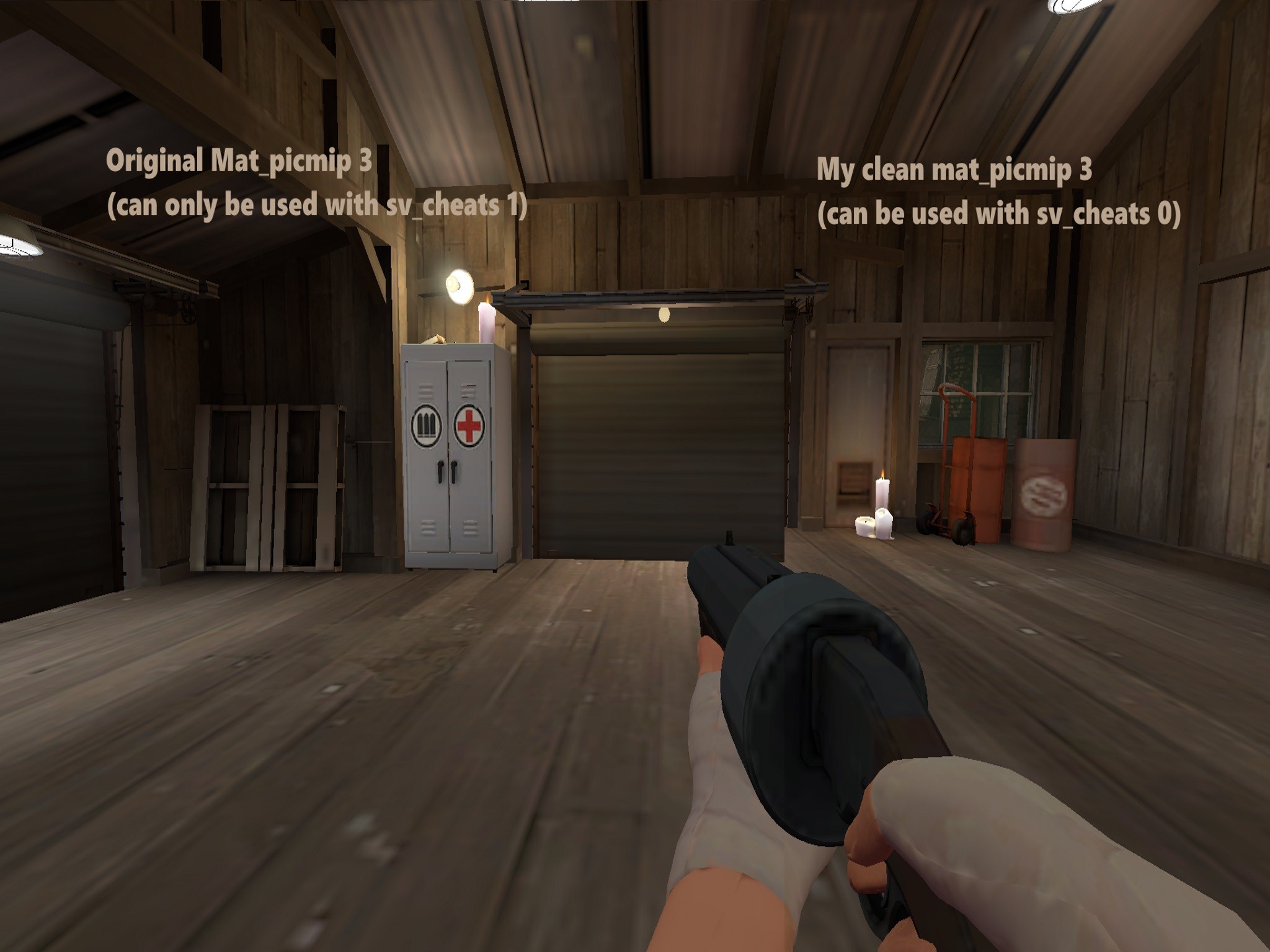 Скачать Team Fortress 2 "Ultra Low Textures (high picmips return ...