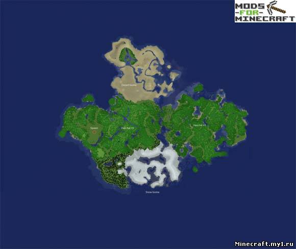 Скачать Minecraft "Eldaria Island" - Карты