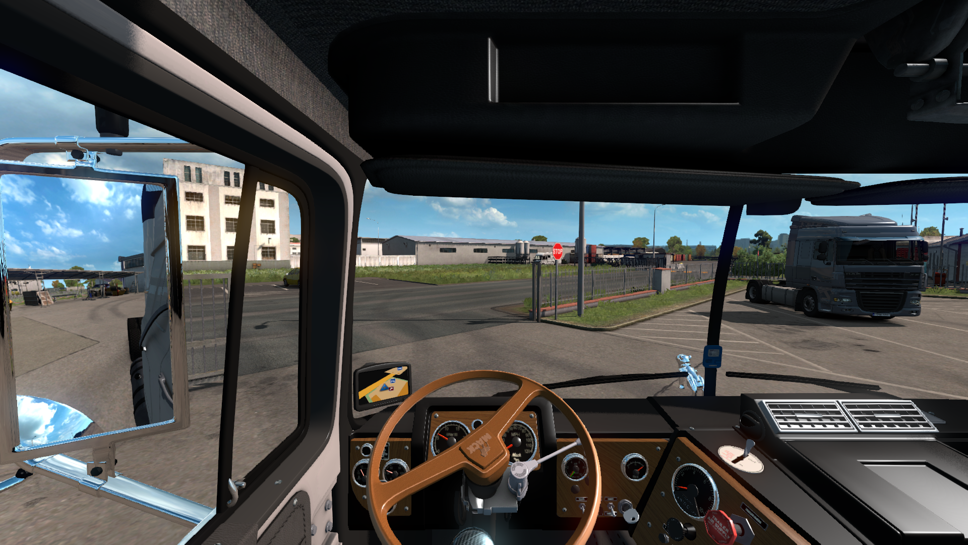 Скачать Euro Truck Simulator 2 "Грузовик MACK F700" [1.46] {FuNYash} - Исправление ошибок