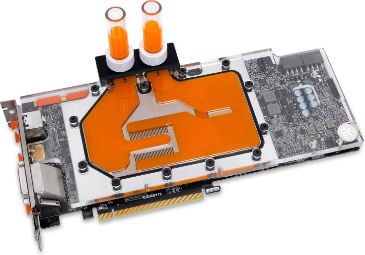 Водоблок EK-FC1080 GTX Ti Aorus предназначен для 3D-карты Gigabyte ...
