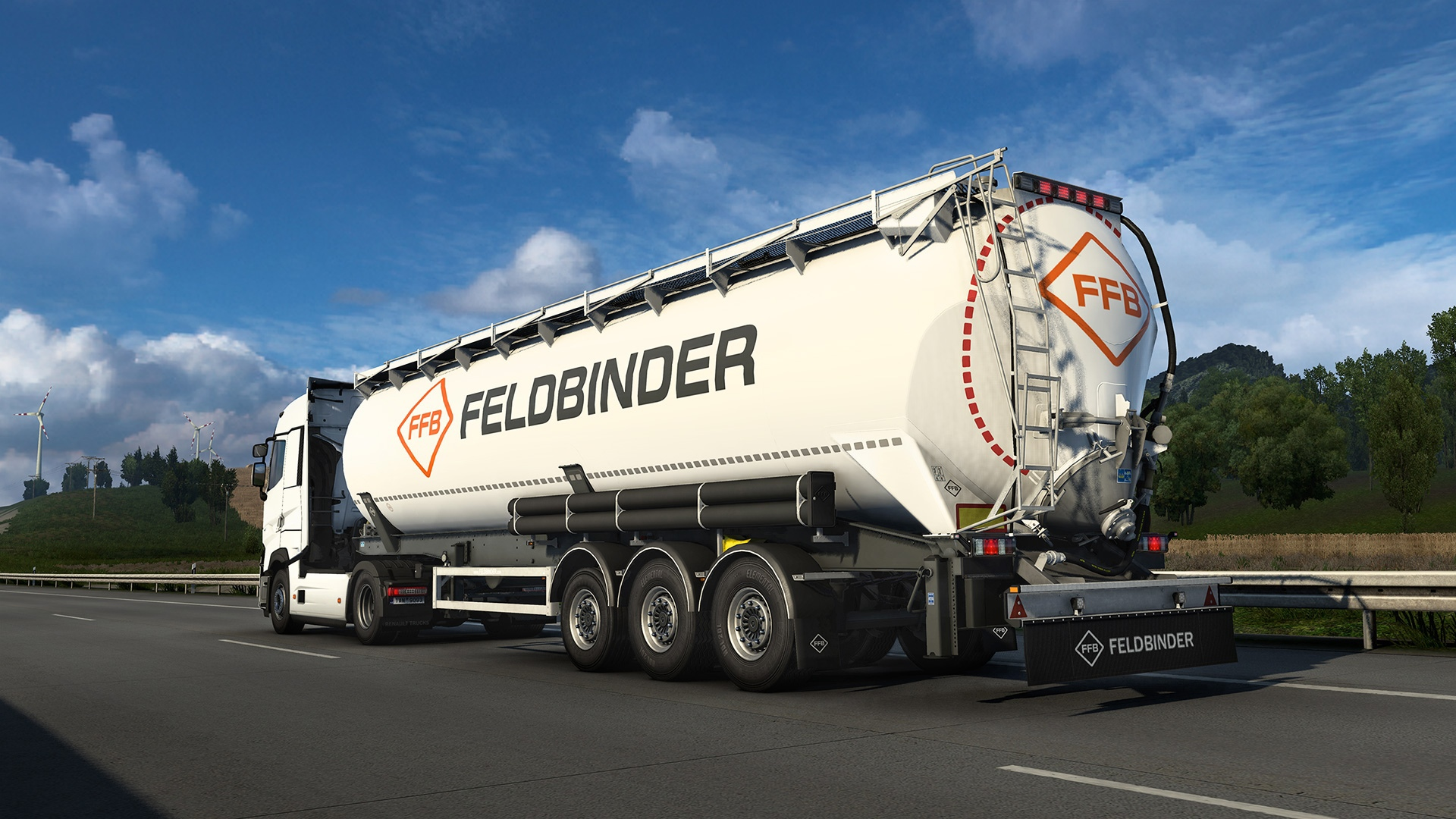 Euro Truck Simulator 2: Релиз DLC Feldbinder Trailer Pack