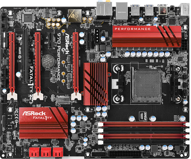 Fatal1ty 970 Performance - материнская плата от ASRock