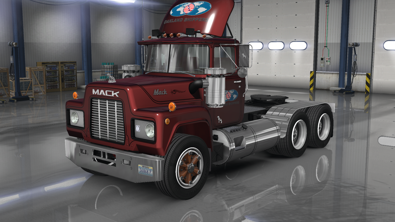 Скачать ATS "Company Skins For Mack R Series." - Геймплей