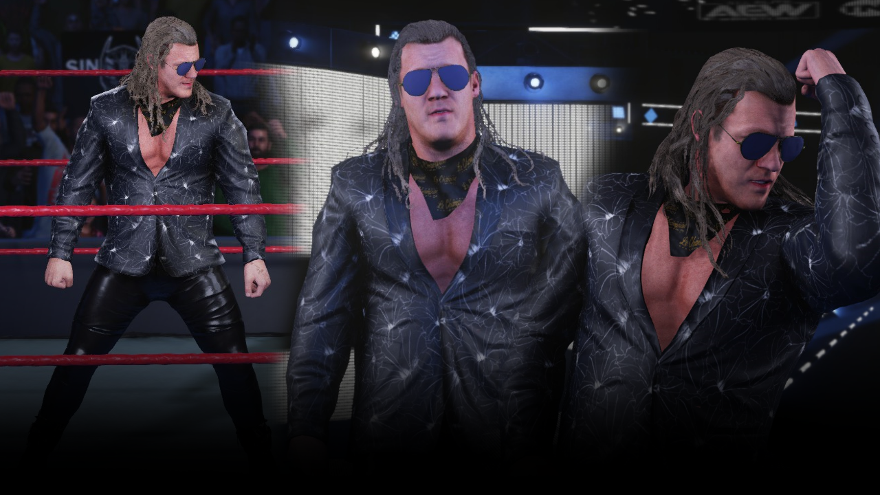 Скачать WWE 2K19 "Chris Jericho '20 (AEW Street Attire) MOD" - Геймплей