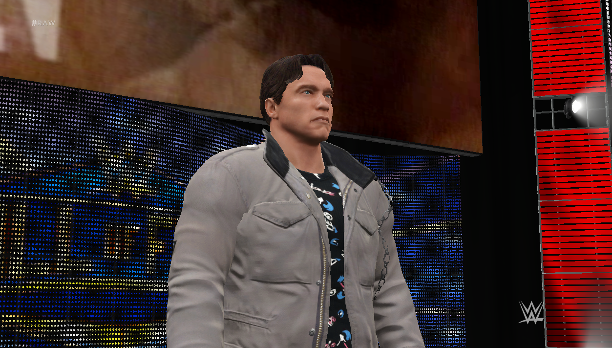 Скачать WWE 2K17 "Terminator Arnold T1 And T2 MOD" - Геймплей