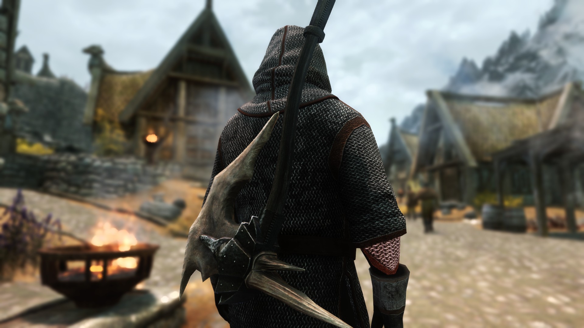 Скачать Elder Scrolls 5: Skyrim, the "Simple chain armor" - Геймплей