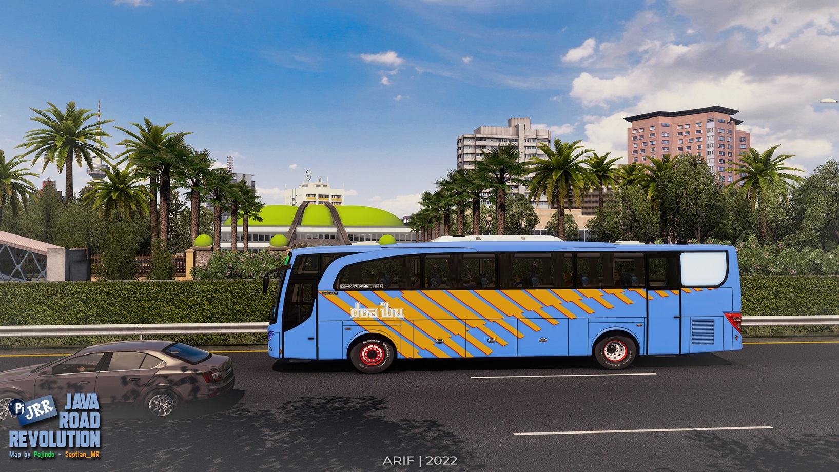 Скачать Euro Truck Simulator 2 "Карта Индонезии Java Road Revolution ...