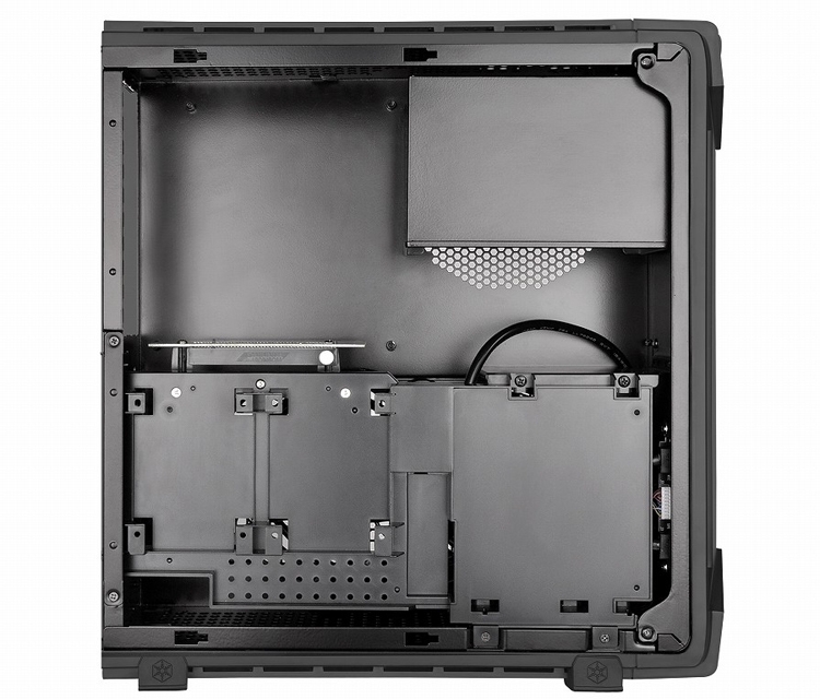 Компактный корпус SilverStone RVZ03 оснащён RGB-подсветкой