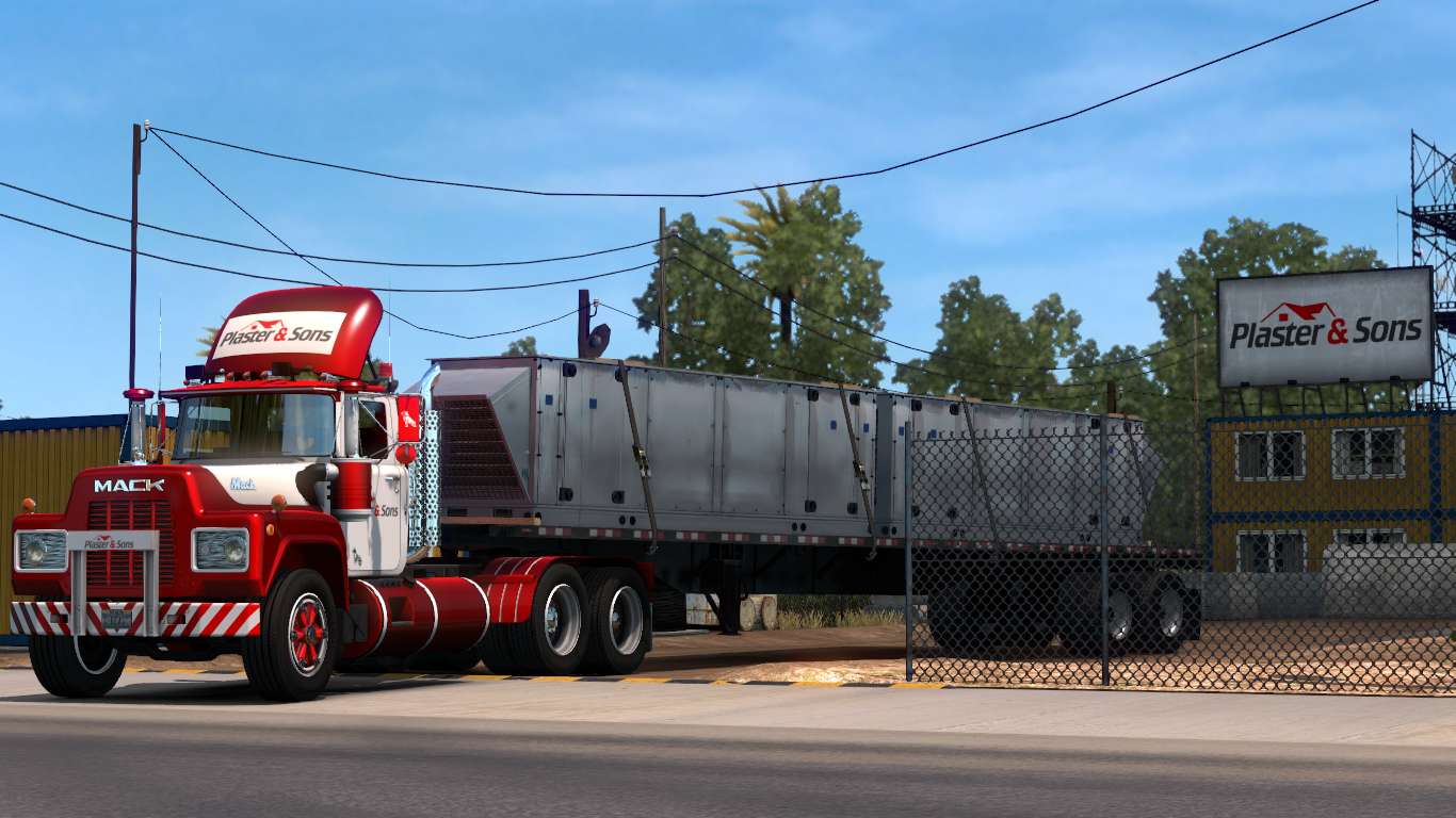Скачать ATS "Company Skins For Mack R Series." - Геймплей