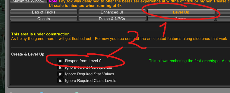 Скачать Warhammer 40,000: Rogue Trader "Чит-меню ToyBox" [v1.6.10]