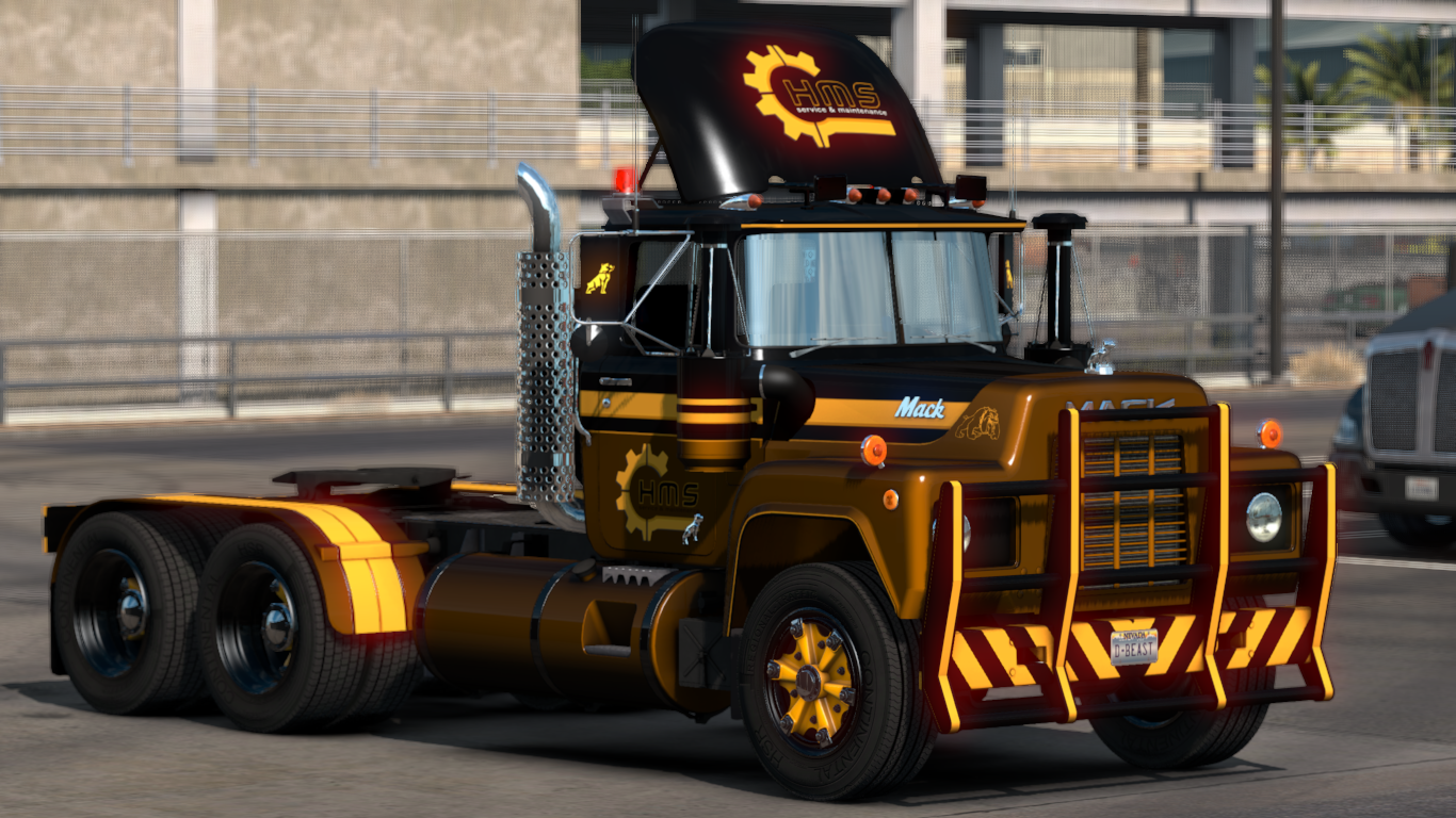 Скачать ATS "Company Skins For Mack R Series." - Геймплей