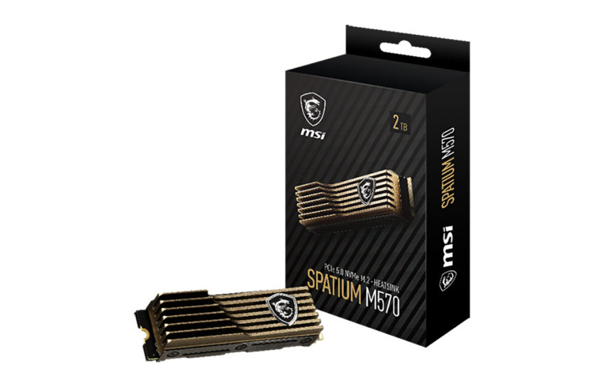 MSI официально представила Spatium M570 - твердотельный накопитель PCIe ...