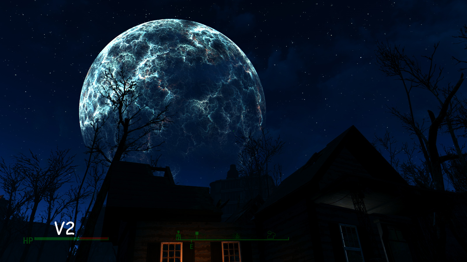 Скачать Fallout 4 "4k moons / Луна в 4К" - Графика