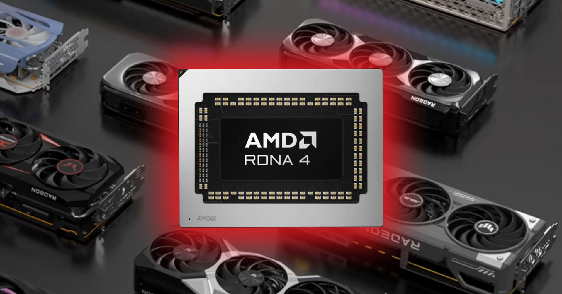 Графический процессор AMD Navi 48 RDNA4 содержит немного больше ...