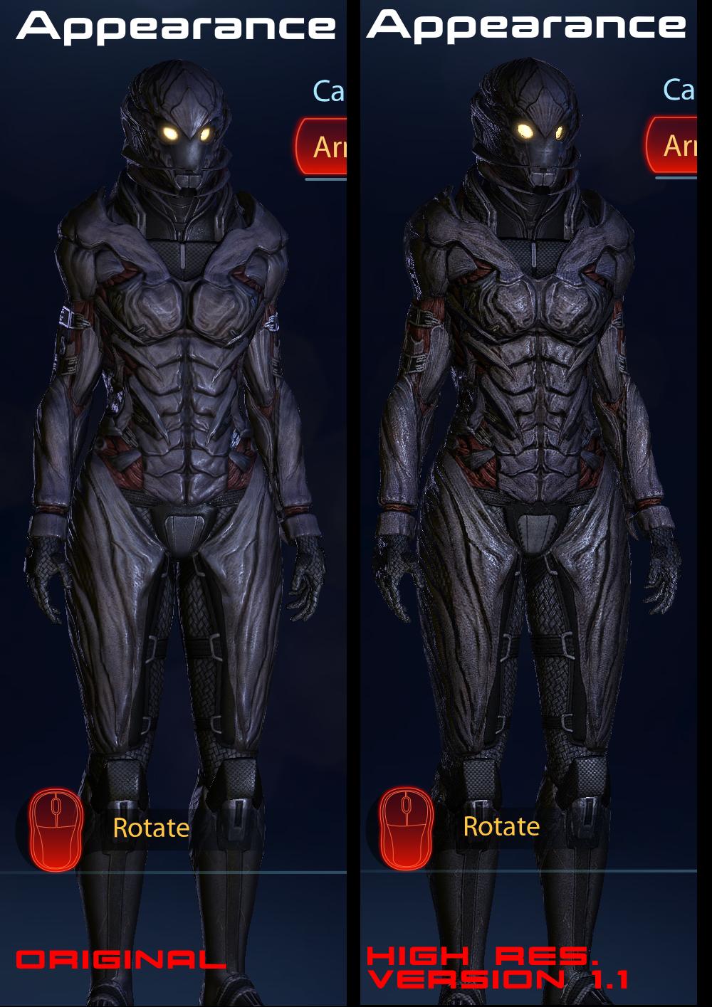 Скачать Mass Effect 3 "Collector Armor HR4096 v1.3" - Геймплей