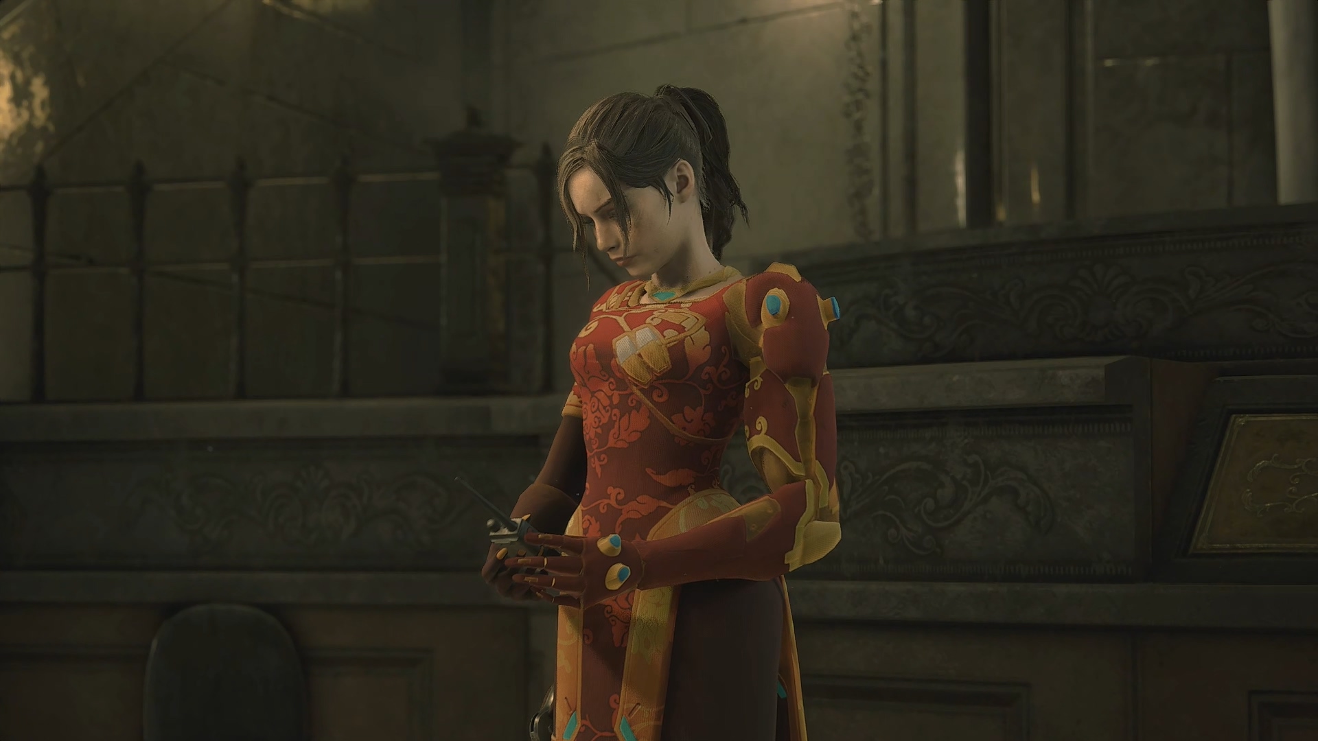 Скачать Resident Evil 2 "Мод одевает Клэр в Симметра (из Overwatch ...