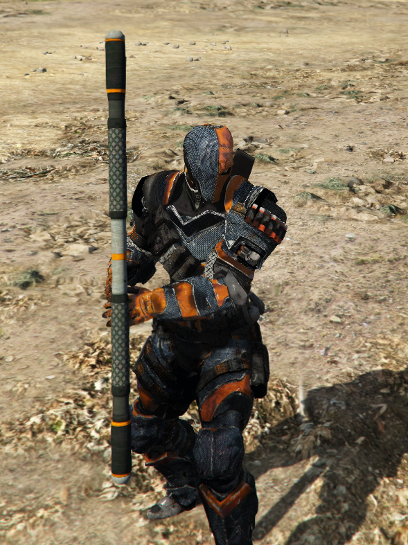 Скачать Grand Theft Auto 5 "Deathstroke Weapon Pack" - Геймплей