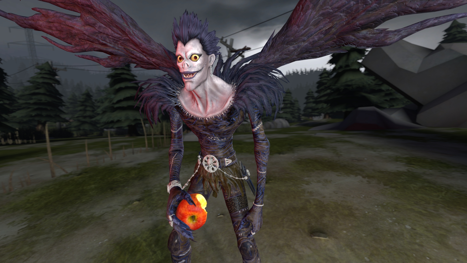 Скачать Garry's Mod "Jump Force - Ryuk (Death Note) (PM+NPC)" - Геймплей