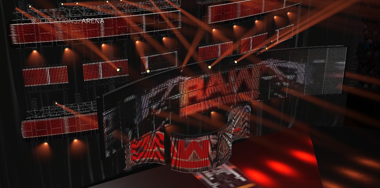 Скачать WWE 2K17 "RAW & Smackdown LIVE Arena GRAPHICS PACK RAW ...