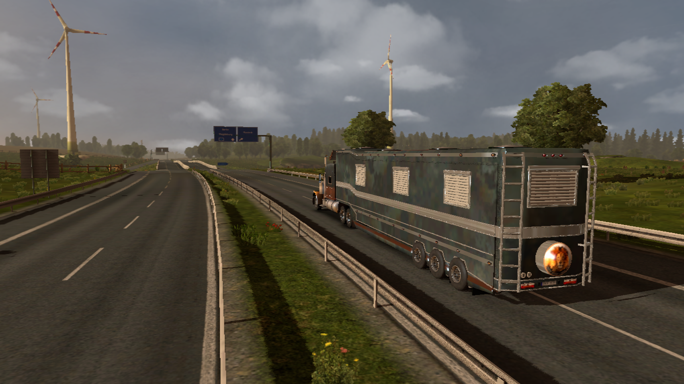 Скачать ETS 2 "Trailer_Caravan-by Micha-BF3" - Геймплей