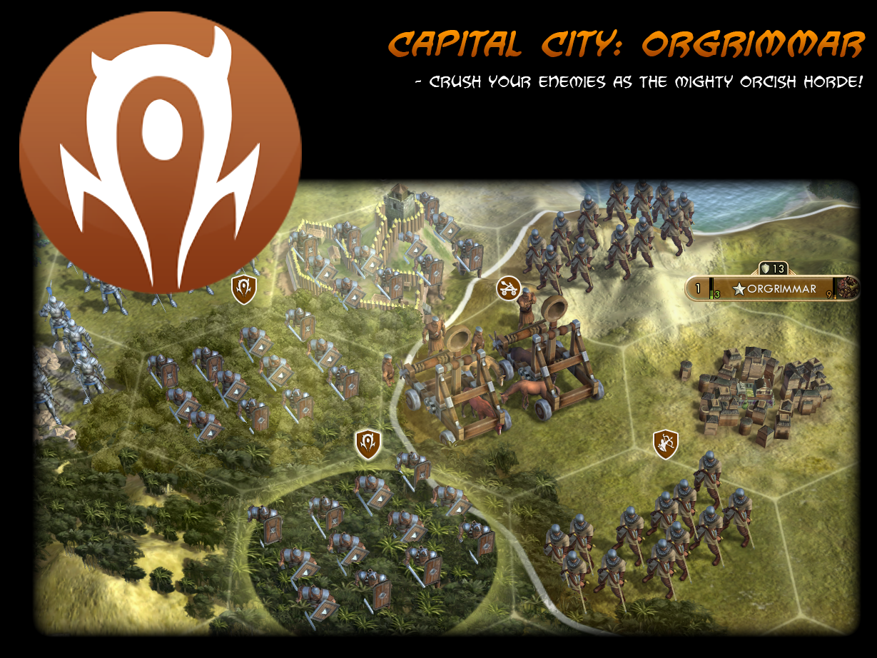 Скачать Sid Meier's Civilization 5 "Civilizations of Warcraft - Orcs of ...