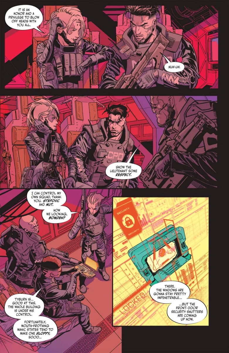 Первый выпуск комикса Cyberpunk 2077: Psycho Squad поступил в продажу