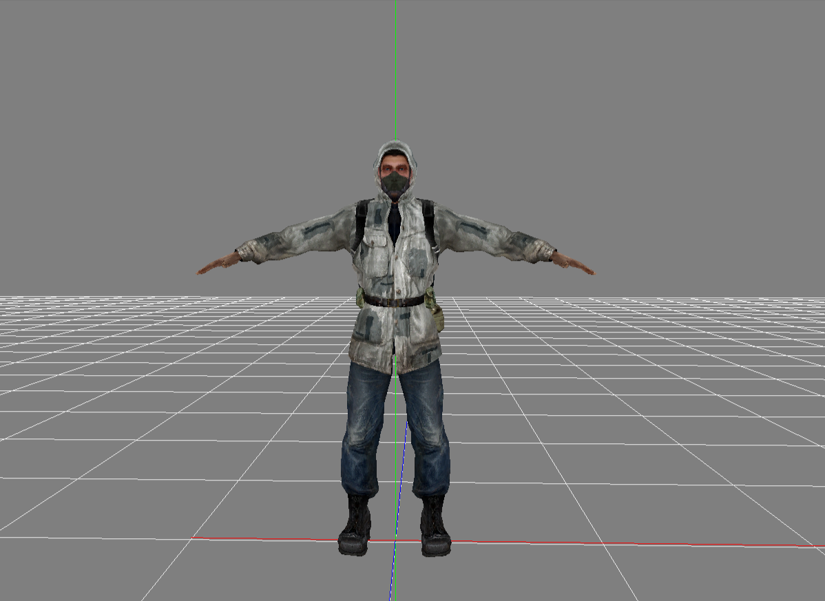 Скачать S.T.A.L.K.E.R.: Shadow of Chernobyl "Ванильные модели сталкеров ...