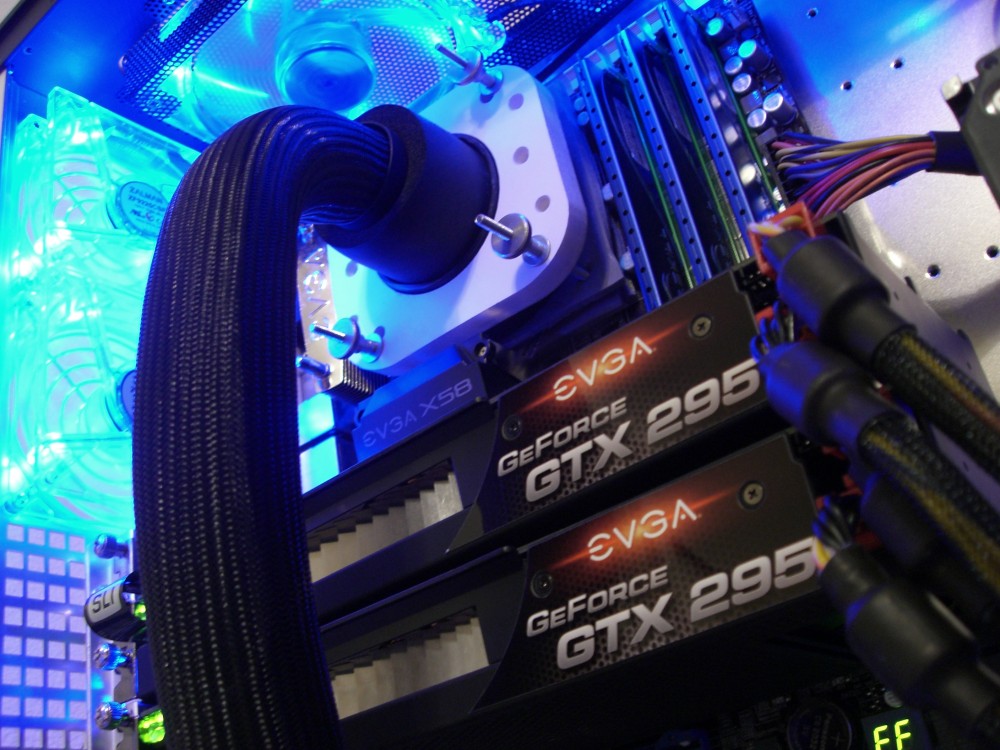 Quad SLI GTX 295 - Четыре видеокарты за 65$