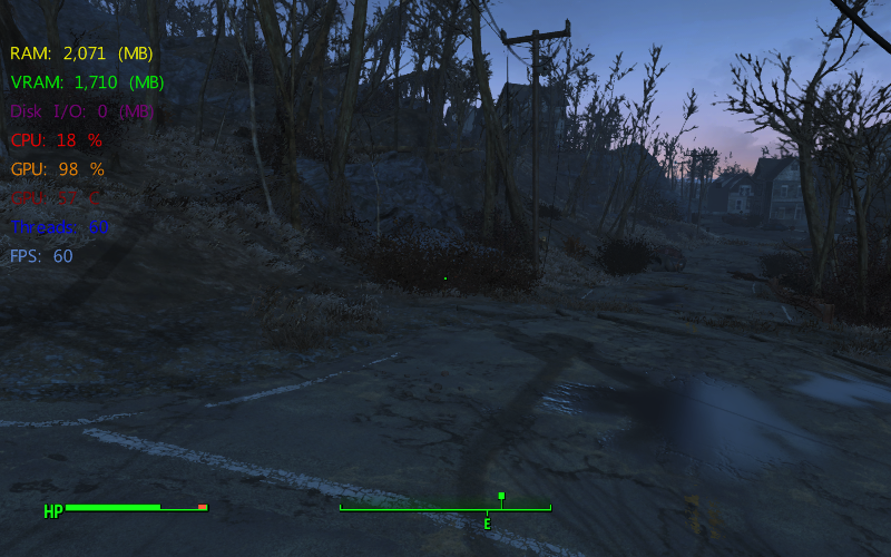 Скачать Fallout "Performance Monitor/Мониторинг расходуемых ресурсов ...