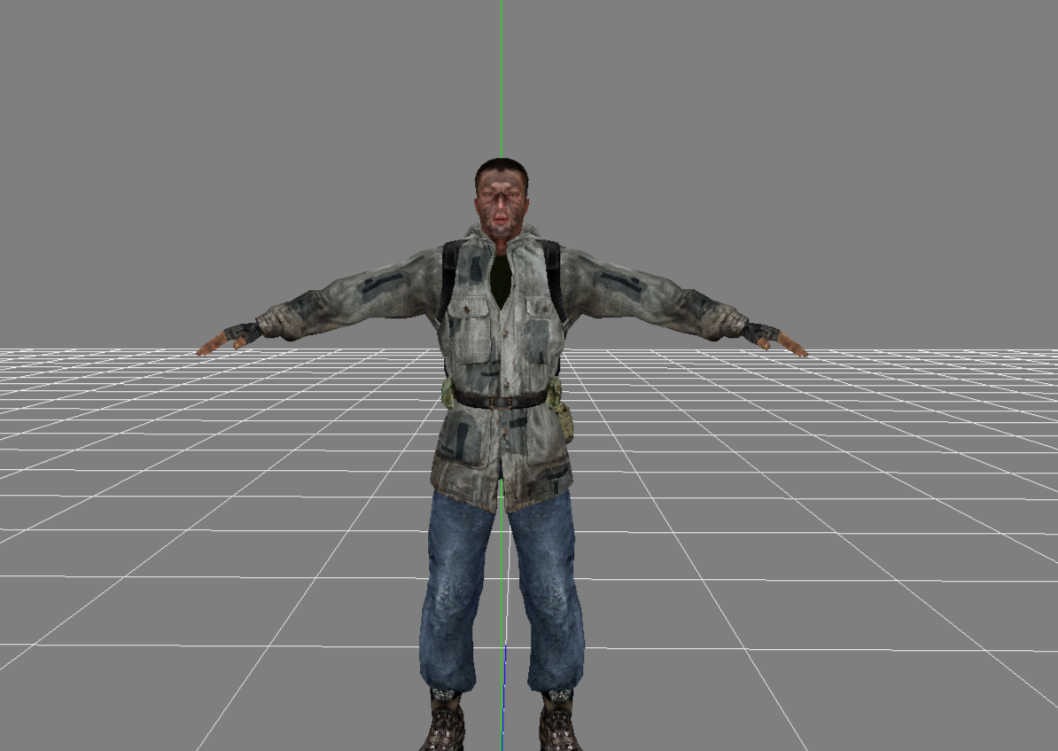 Скачать S.T.A.L.K.E.R.: Shadow of Chernobyl "Ванильные модели сталкеров ...